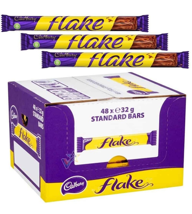 Cadbury Flakes (48 x 32G) – The Sweets Hub