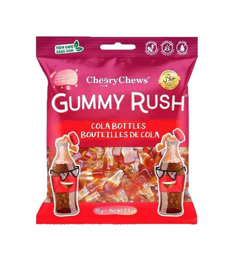 Gummy Rush Cola Bottles (12 x 90g) – The Sweets Hub