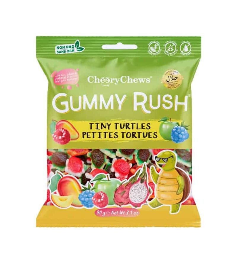 Gummy Rush Tiny Turtles (12 x 90g) – The Sweets Hub