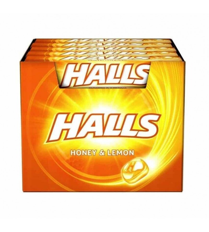 Halls Honey Lemon (20 x 33.5G) – The Sweets Hub