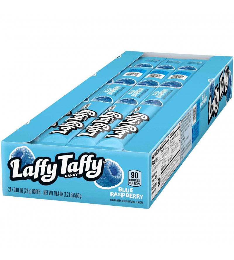 Laffy Taffy Blue Raspberry (24 x 23g) – The Sweets Hub