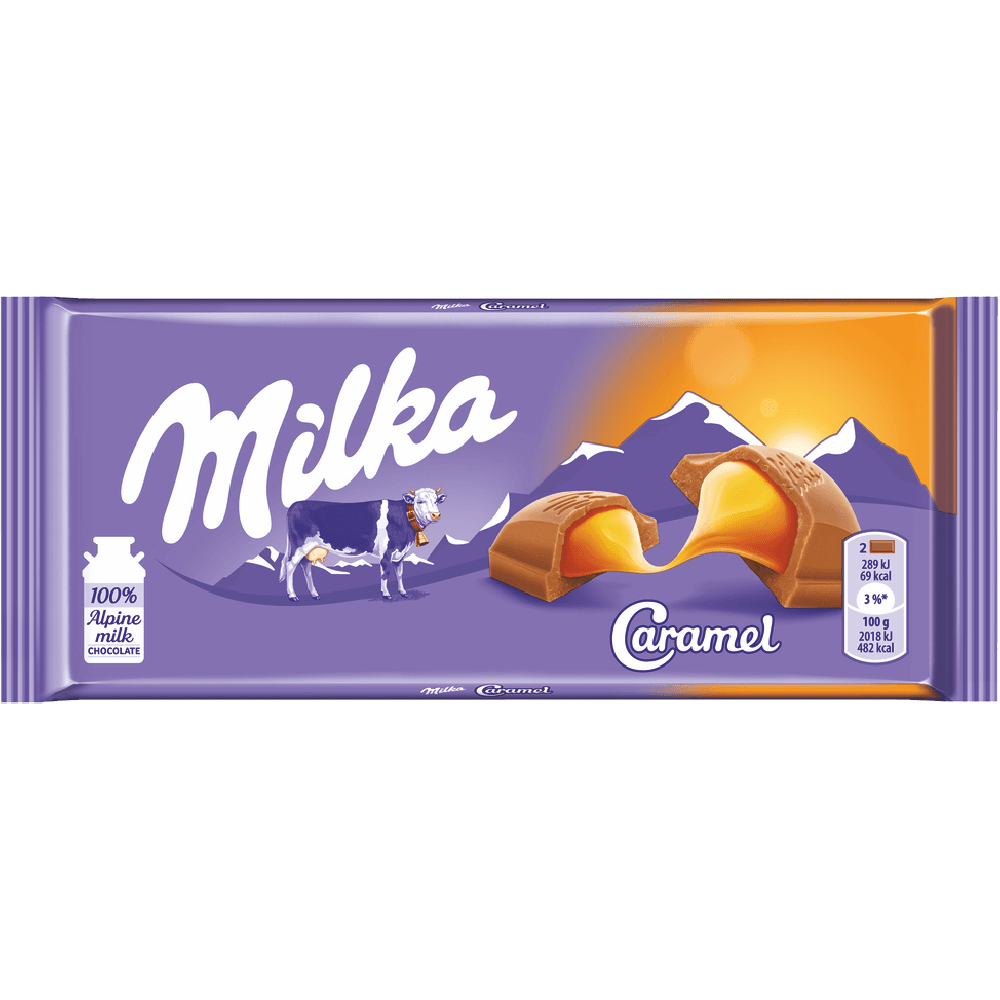 Milka Caramel (18 x 100g) – The Sweets Hub