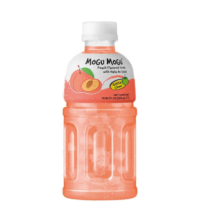 Mogu Mogu Peach (24 x 320ml) – The Sweets Hub