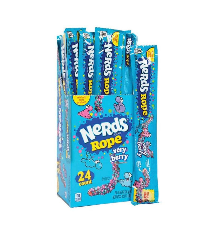 Nerds Rope Very Berry (24 x 26g) – The Sweets Hub