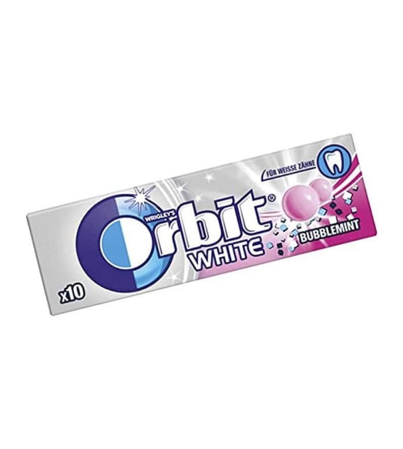 Orbit White Bubblemint (30 x 14g) – The Sweets Hub