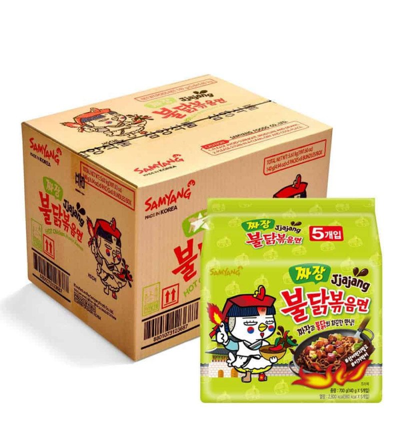 Samyang Buldak Jjajang Ramen (40 x 140g) – The Sweets Hub