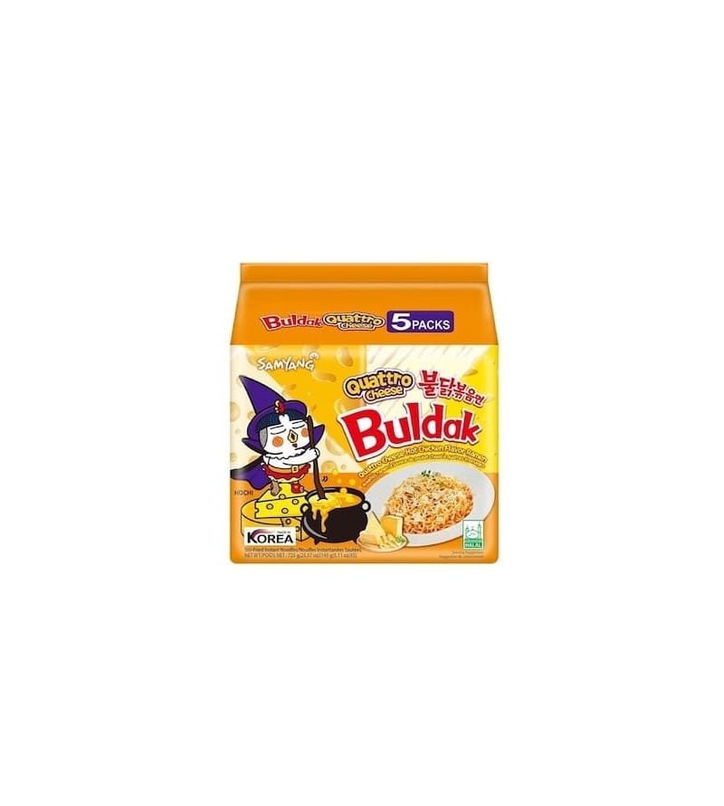 Samyang Buldak Quattro Cheese Ramen (40 x 145g) – The Sweets Hub