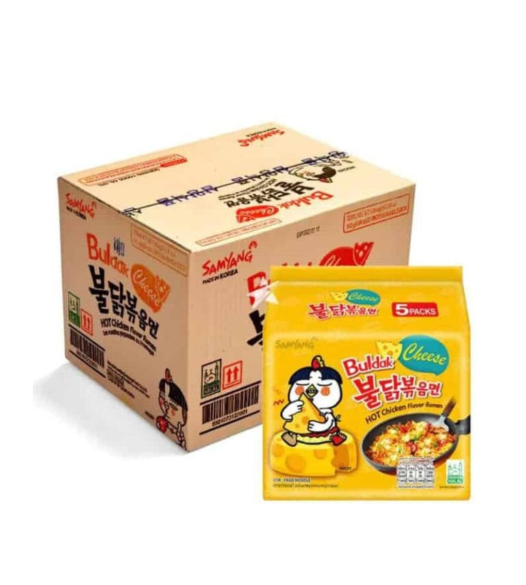 Samyang Buldak Cheese Ramen (40 x 140g) – The Sweets Hub