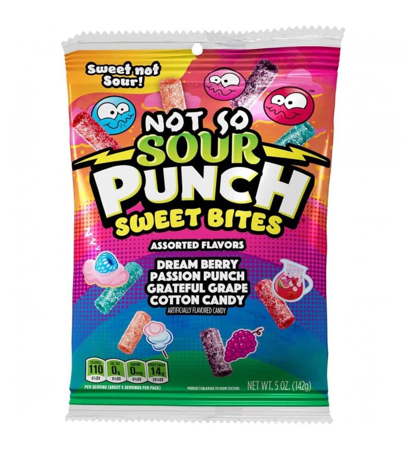 Sour Punch Sweet Bites Bag (12 x 142g) – The Sweets Hub