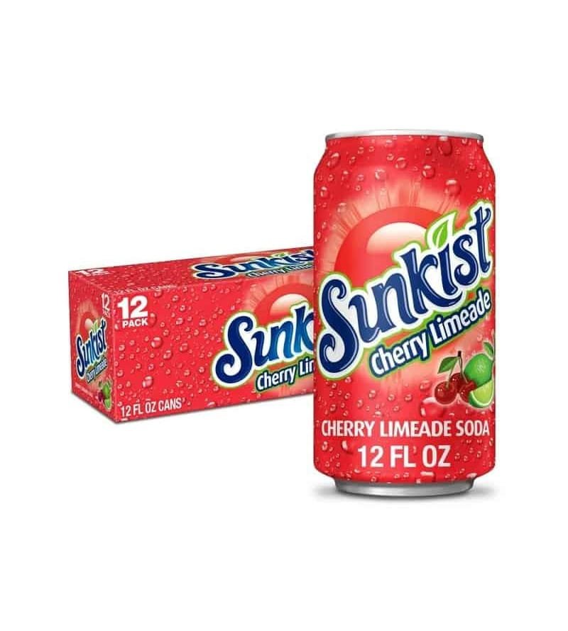 Sunkist Cherry Limeade (12 x 355ml) – The Sweets Hub