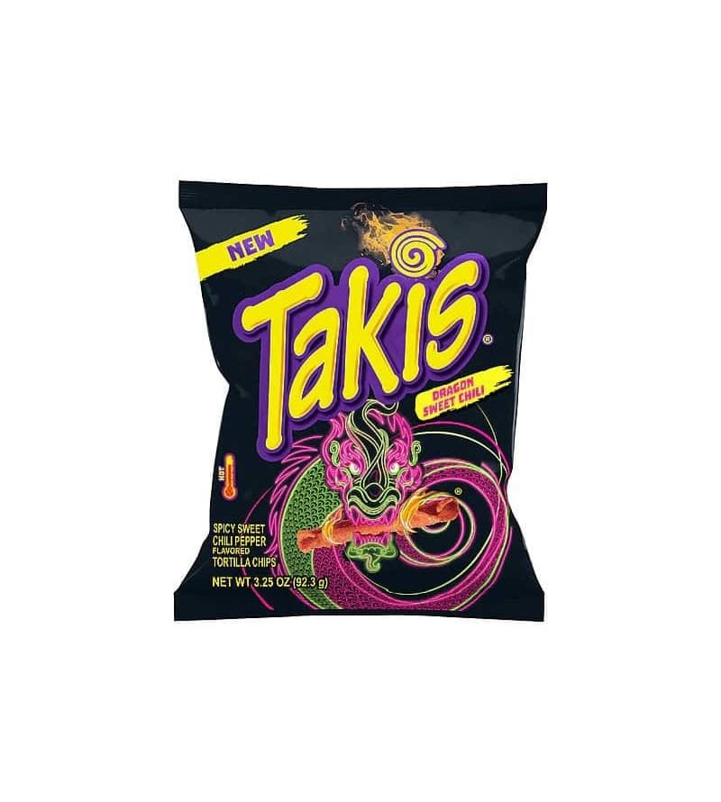 Takis Dragon Sweet Chilli (18 x 92.3g) – The Sweets Hub