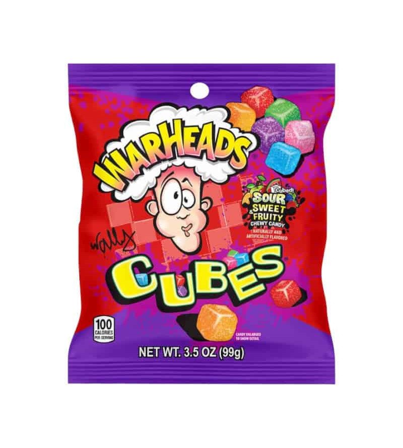 Warheads Chewy Cubes (12 x 99g) – The Sweets Hub