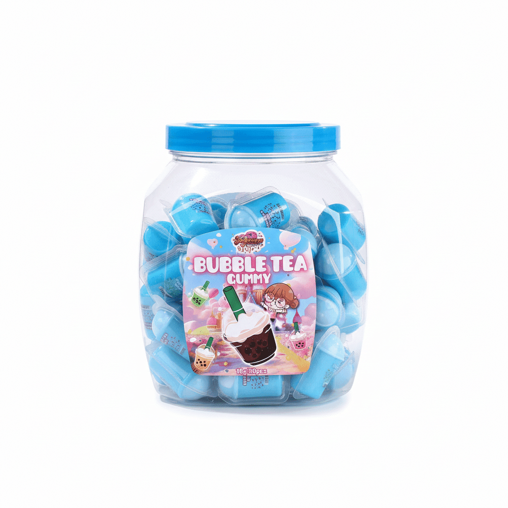 Jellylicious Bubble Tea Jelly Filled Gummy (50 x 18g) – Halal – The ...
